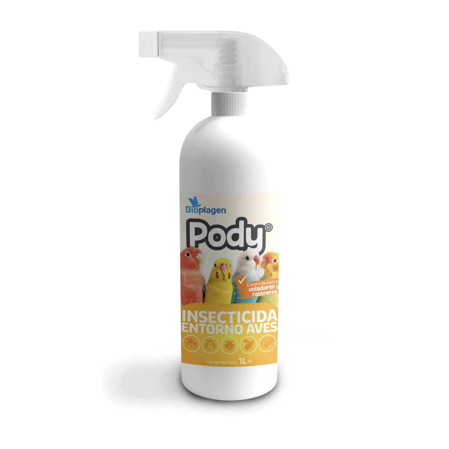 PODY® INSECTICIDA ENTORNO AVES | Insecticida en spray | Bioplagen